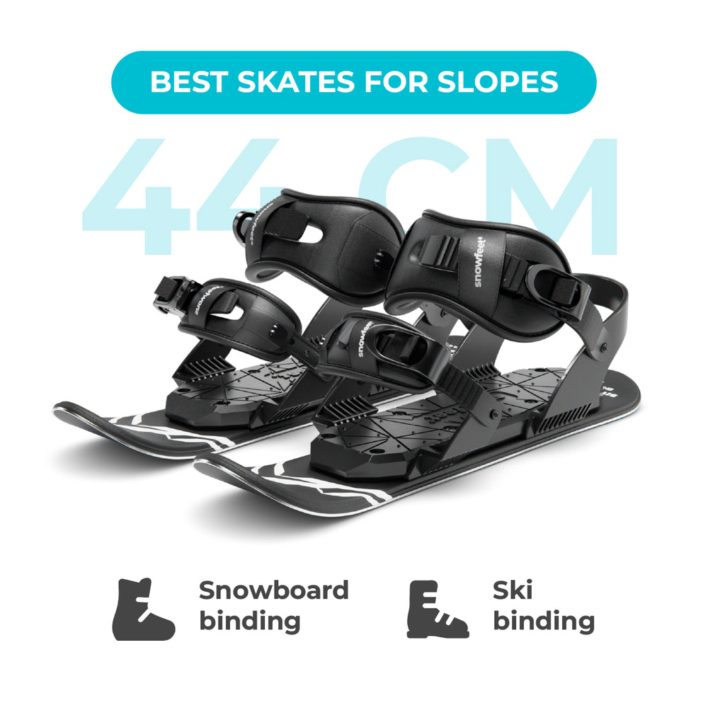 Snowfeet PRO - Mini Ski Skates - Pro Model | Official Snowfeet® Store