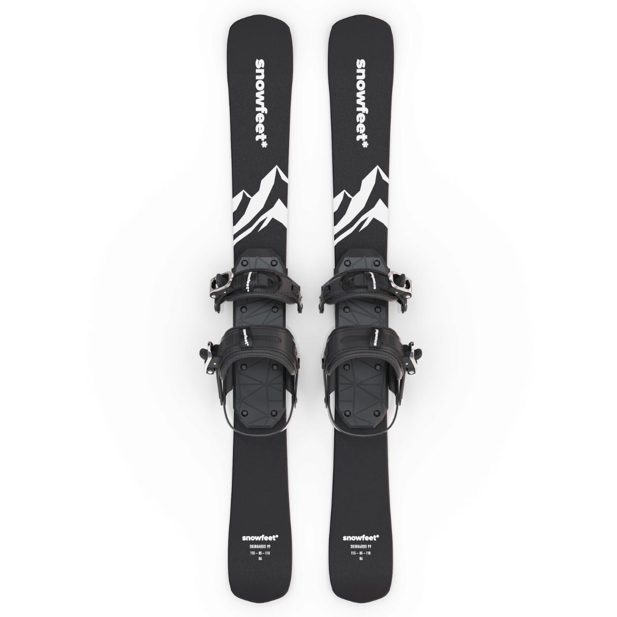 Skiboards by Snowfeet* - 99 cm |Skiblades, Snowblades, Short Skis